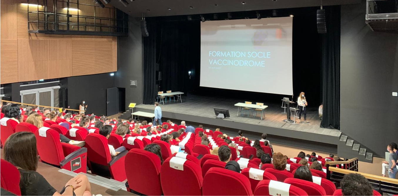 Vaccinodrome de Toulouse : merci aux étudiants d'UT3 ! - Université de ...
